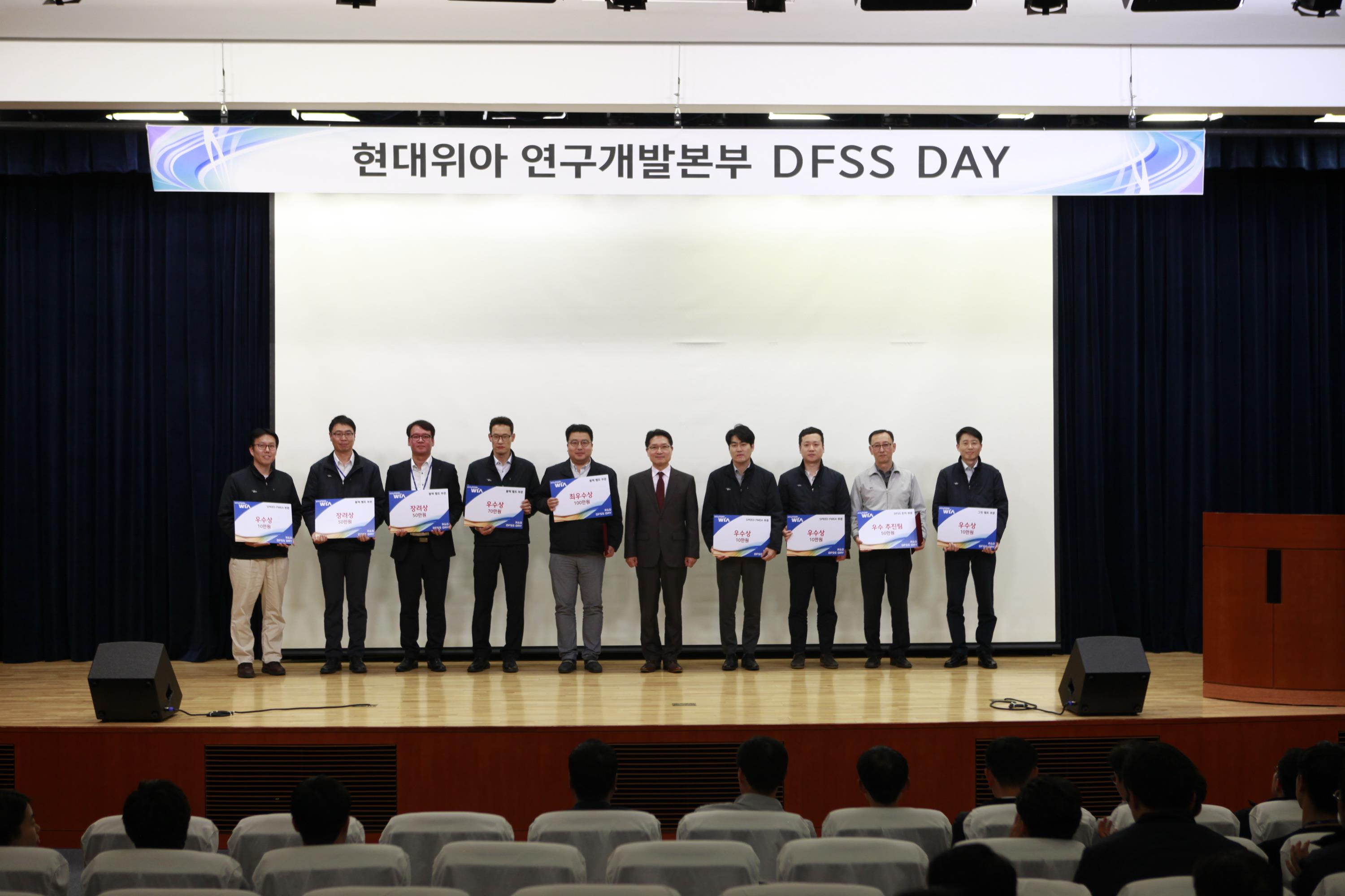 연구개발본부, DFSS 우수사례 발표회 개최 | 현대위아